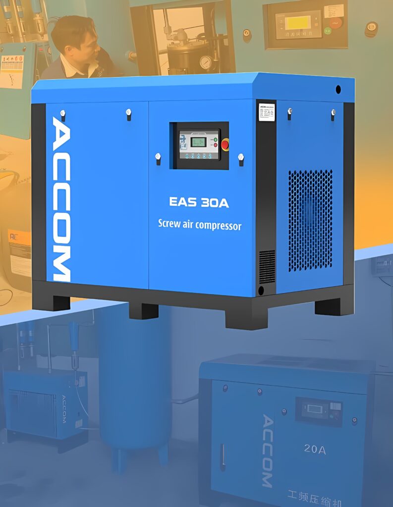 Máy nén khí ACcom EAS series - Giá rẻ , vận hành ổn định 24/7